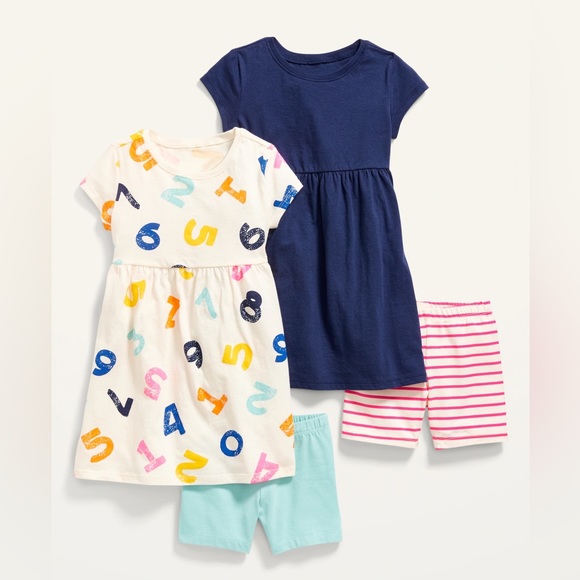 Old Navy | Matching Sets | New Old Navy Kids Toddler Girls 4pc Summer ...